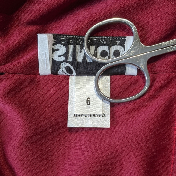 Simco Formalwear | Dresses | Vintage 9s Simco Burgundy Velvet Midi ...